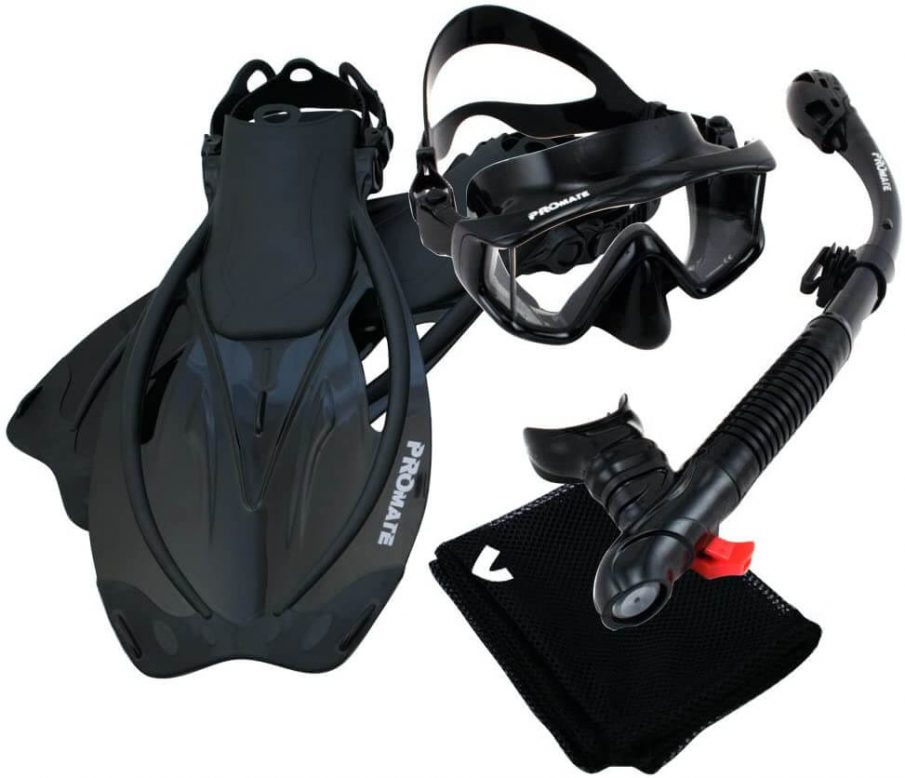 Snorkel Mask For Glasses Wearers - Corrective Lens - Scuba Diving Lovers